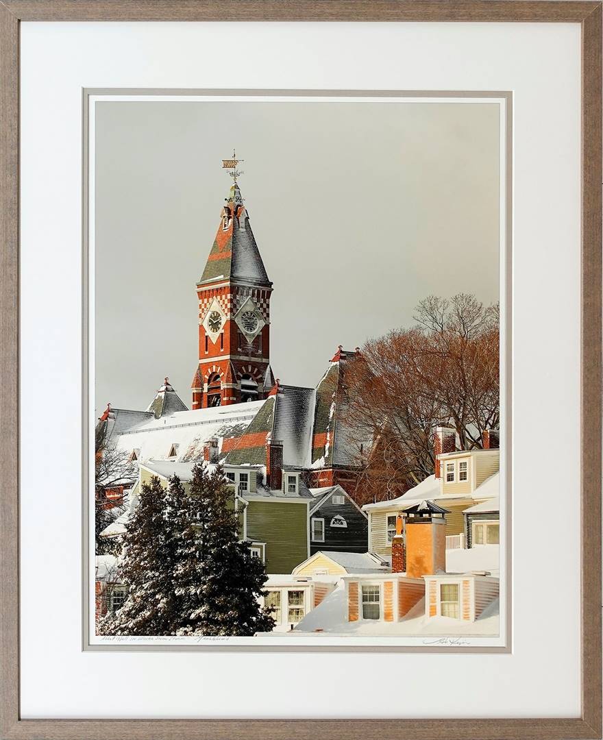Framed Abbott Hall Winter Photograph – Marblehead | 860-747-2939 – JW ...